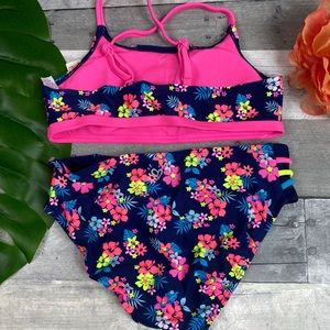 Justice | Swim | Justice Floral Swimsuit Girls Bikini 2 Piece | Poshmark